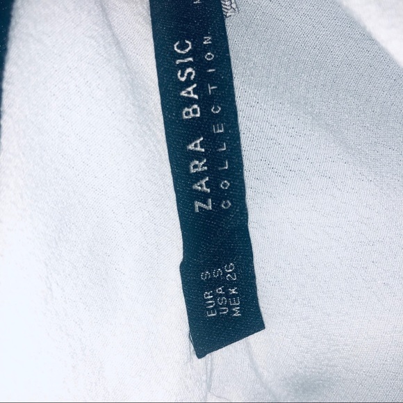 Zara | Tops | Zara Shell Button Back Detail Blouse | Poshmark